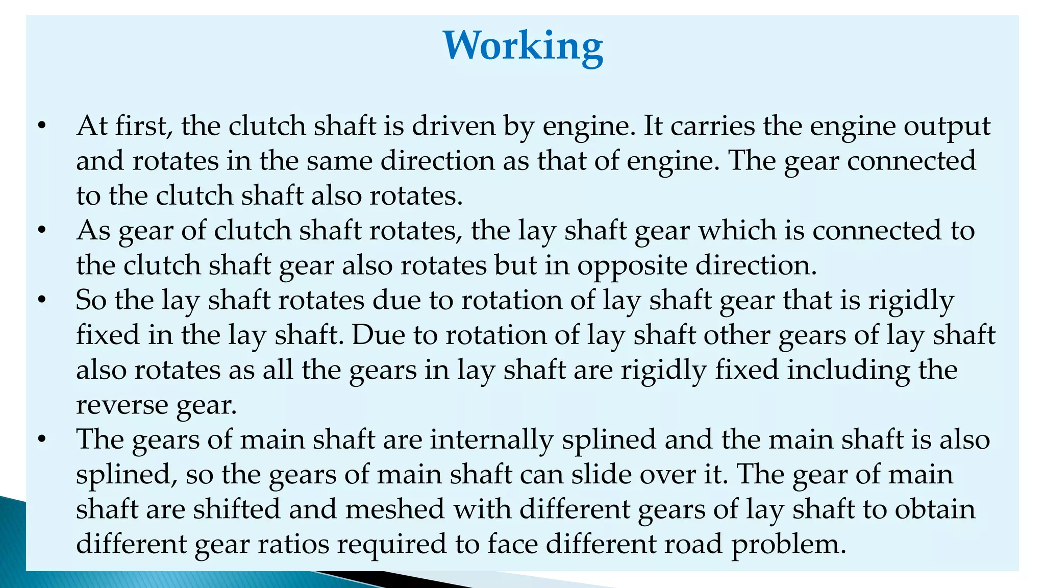 Gear Box and Torque Converter- CSVTU | PDF
