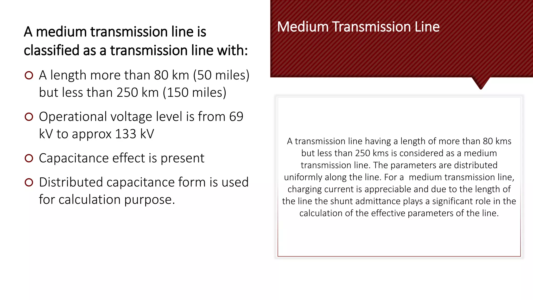Transmission line of electric power | PPTX