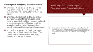 Transmission line of electric power | PPTX