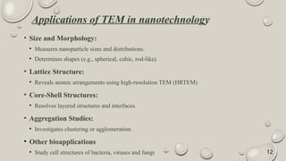 Transmission Electron Microscopy TEM.pptx