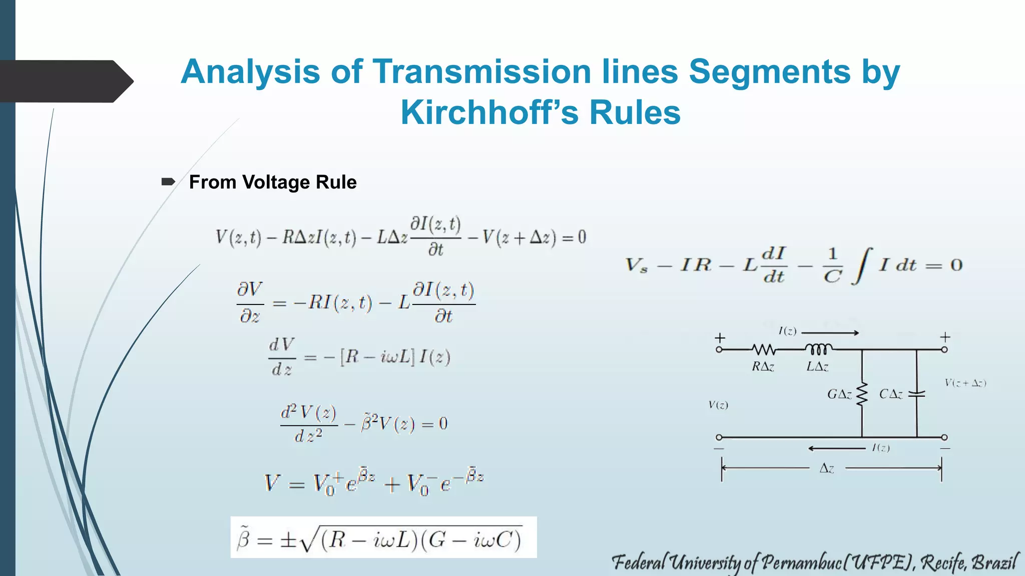 Transmission lines | PPTX