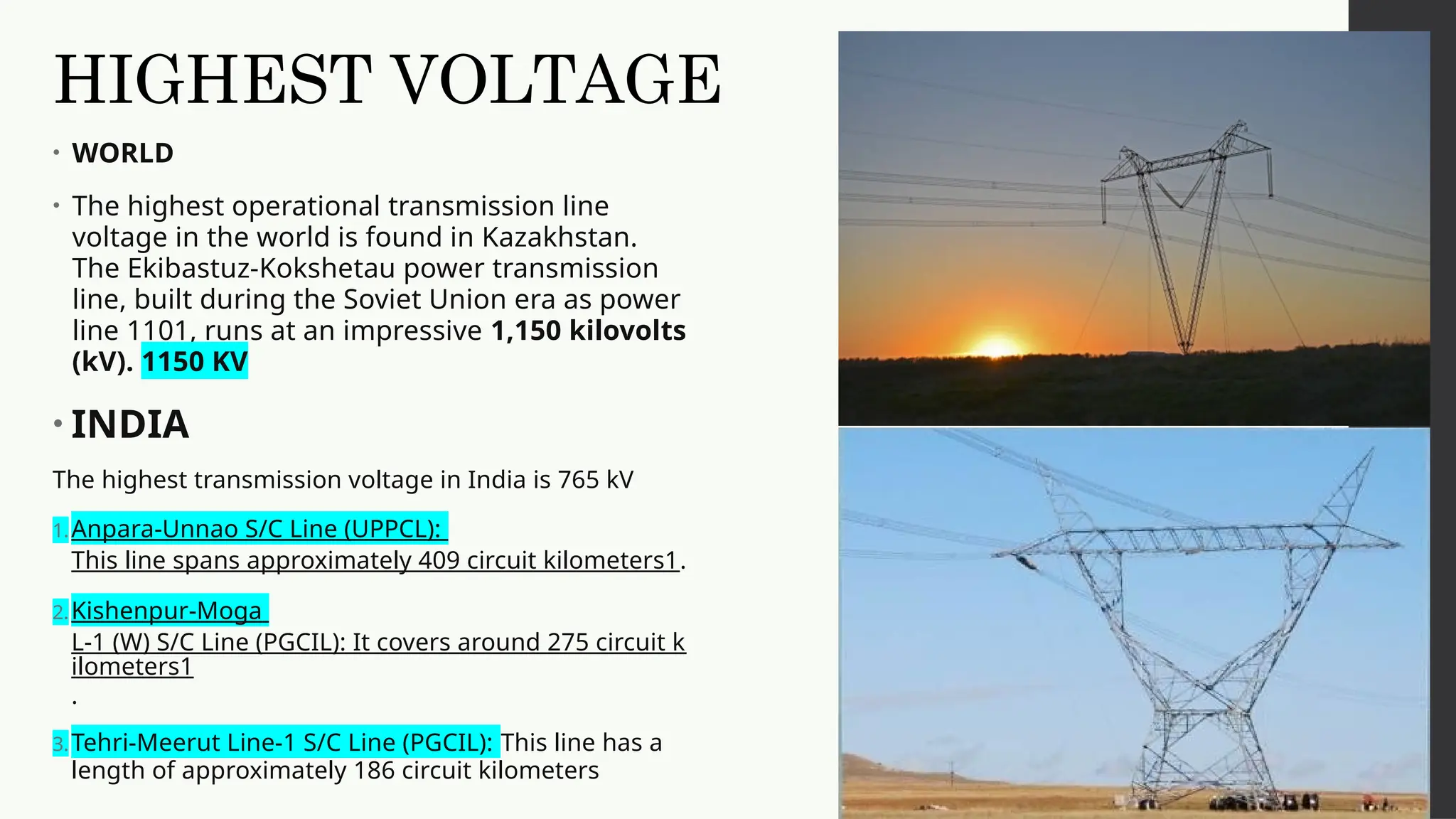 Transmission and distribution Typical outline of an ac transmission and ...