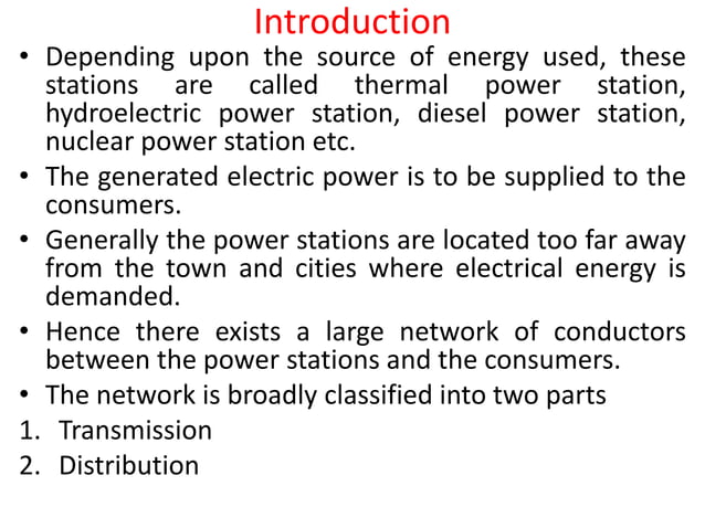 Transmission and Distribution - Line parameters.pptx | Computer ...