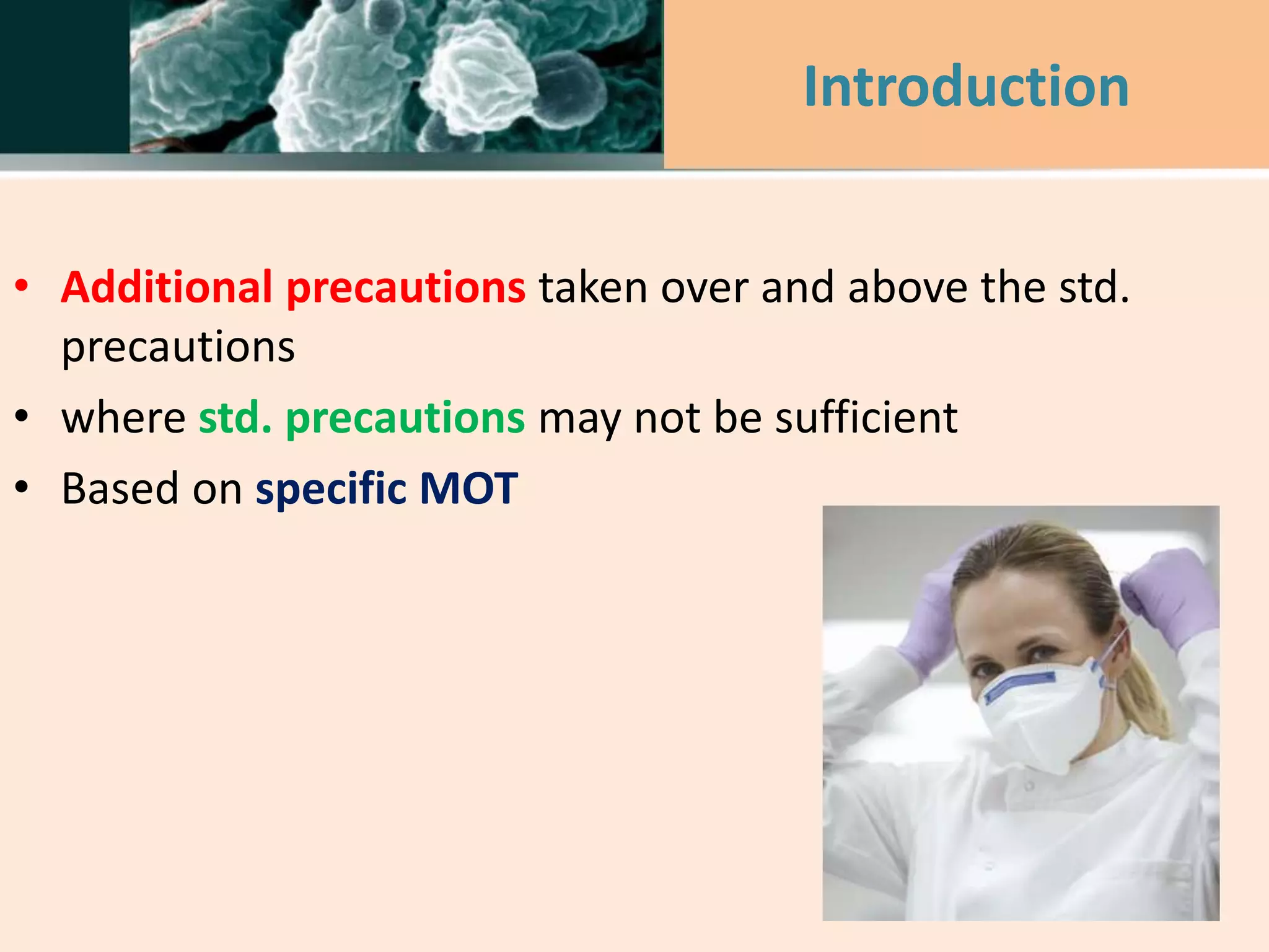 Transmission based precautions (TBP) by Dr. Rakesh Prasad Sah | PPTX