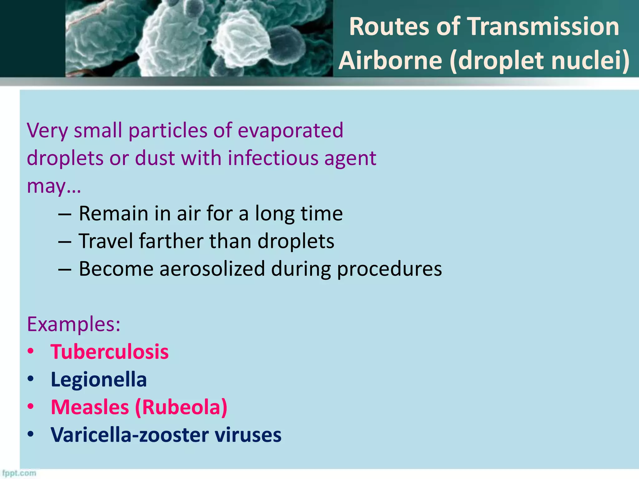 Transmission based precautions (TBP) by Dr. Rakesh Prasad Sah | PPTX