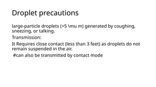transmission based precautions.pptx standard precautions | PPTX