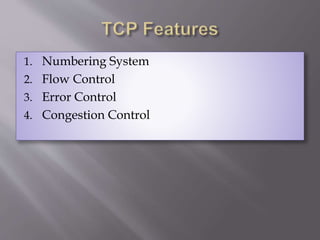 Transmission control protocol | PPTX