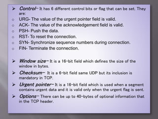 Transmission control protocol | PPTX