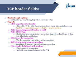 Transmission Control Protocol (TCP) connection oriented | PPT