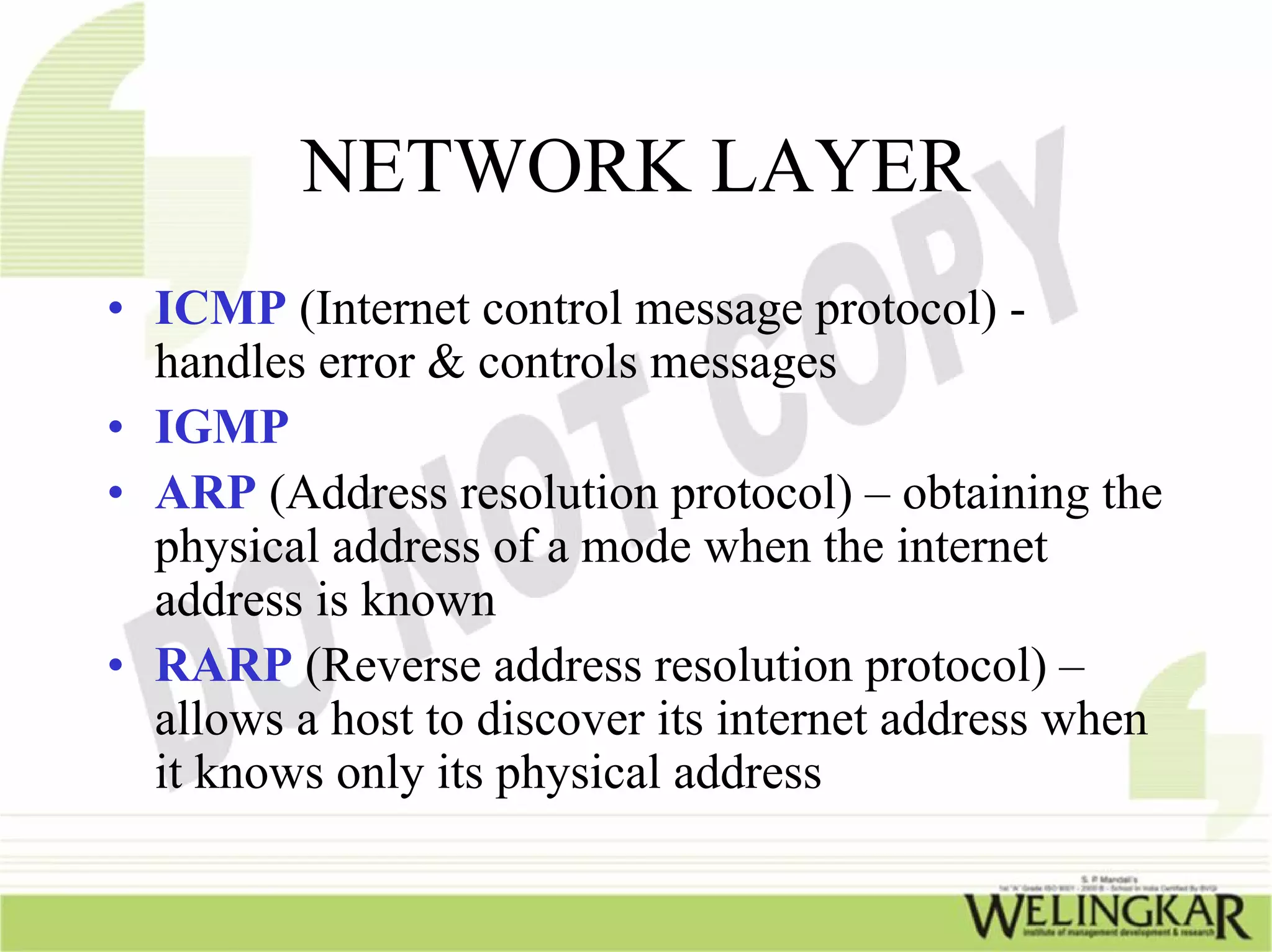 TCP/IP – Transmission Control Protocol/ Internet Protocol | PPT