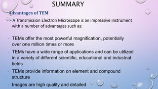 Transmission electron | PPTX