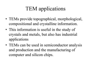 Transmission electron | PPT
