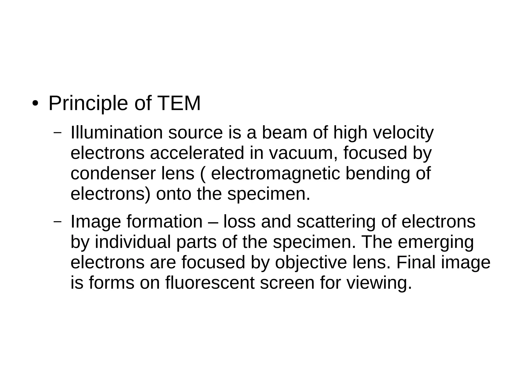 Transmission electron microscope | ODP