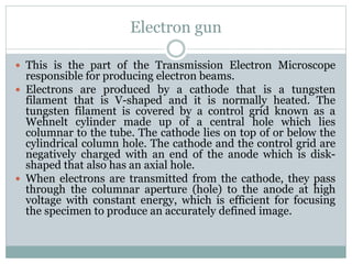 Transmission electron microscope | PPT