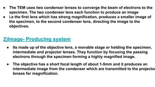TRANSMISSION ELECTRON MICROSCOPY ( TEM ) | PDF