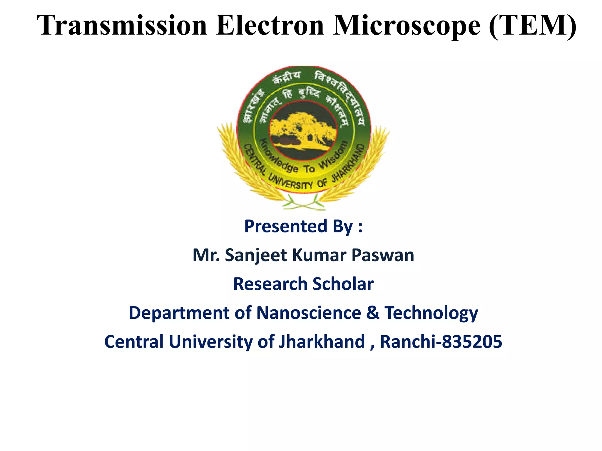 Transmission Electron Microscope High Resolution Tem And Selected Area