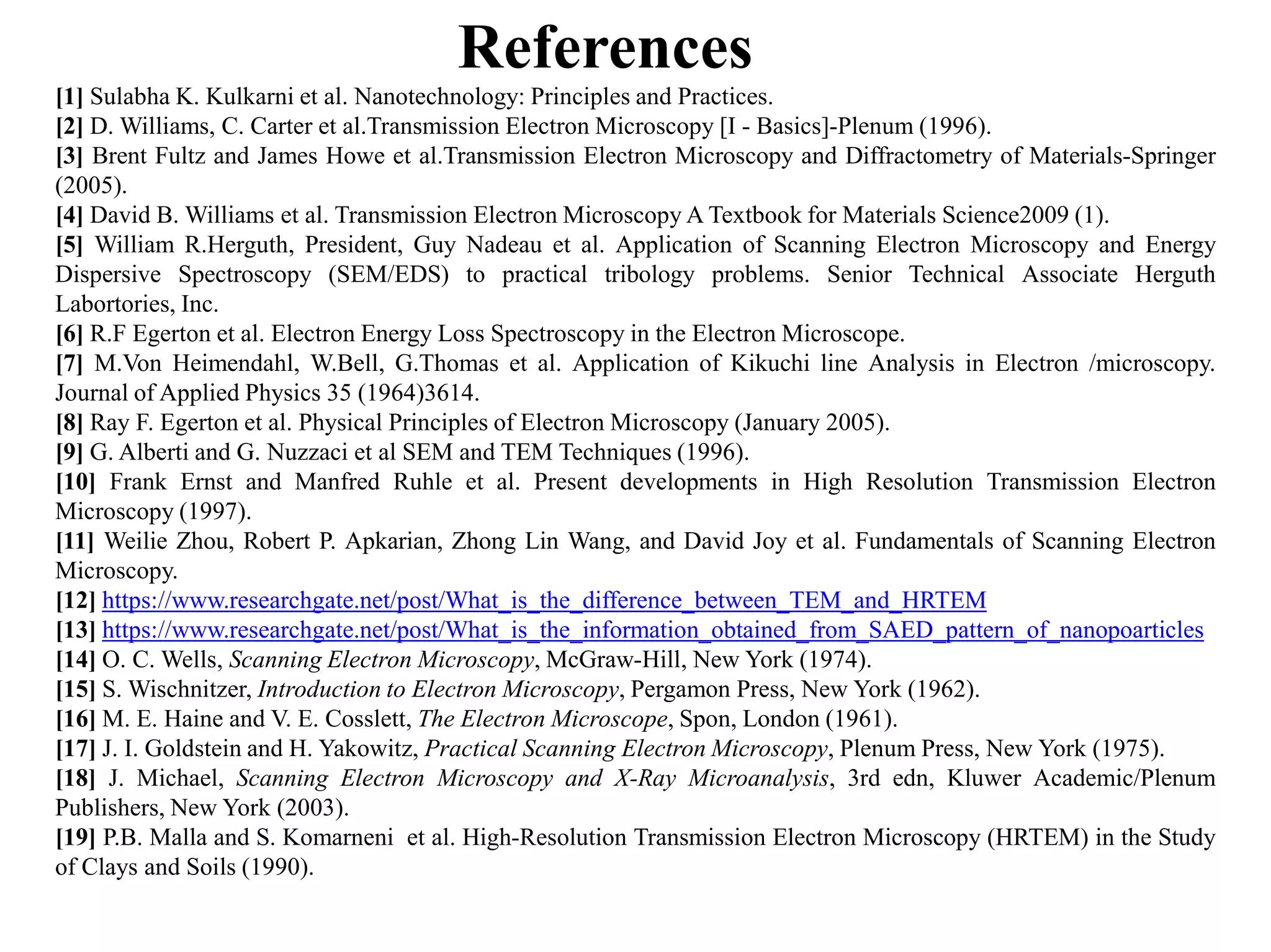 Transmission electron microscope (TEM) | PDF