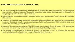 Transmission electron microscope (TEM) Likhith K | PPTX
