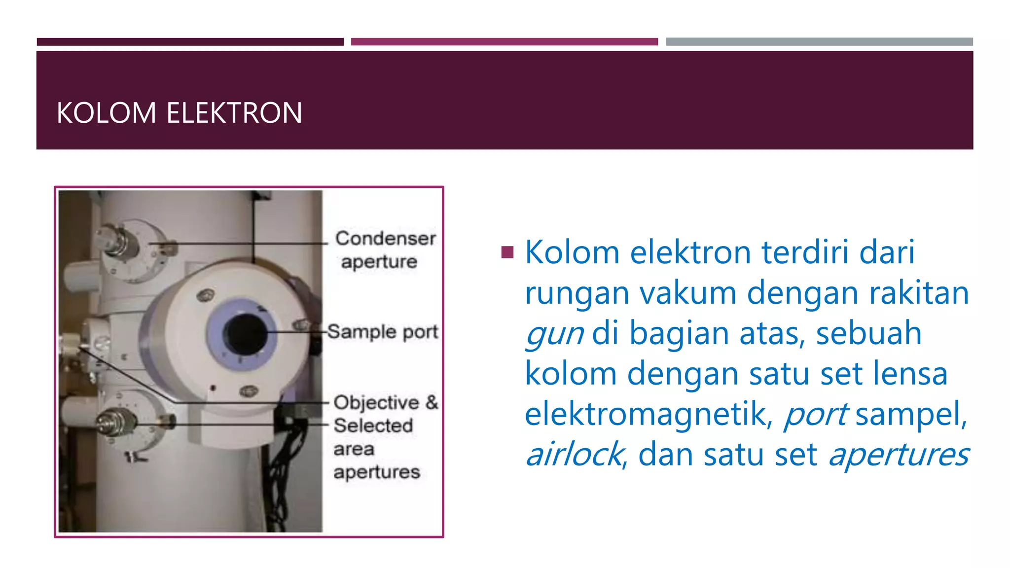 Transmission electron microscopy | PPTX