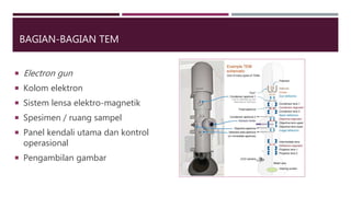 Transmission electron microscopy | PPTX