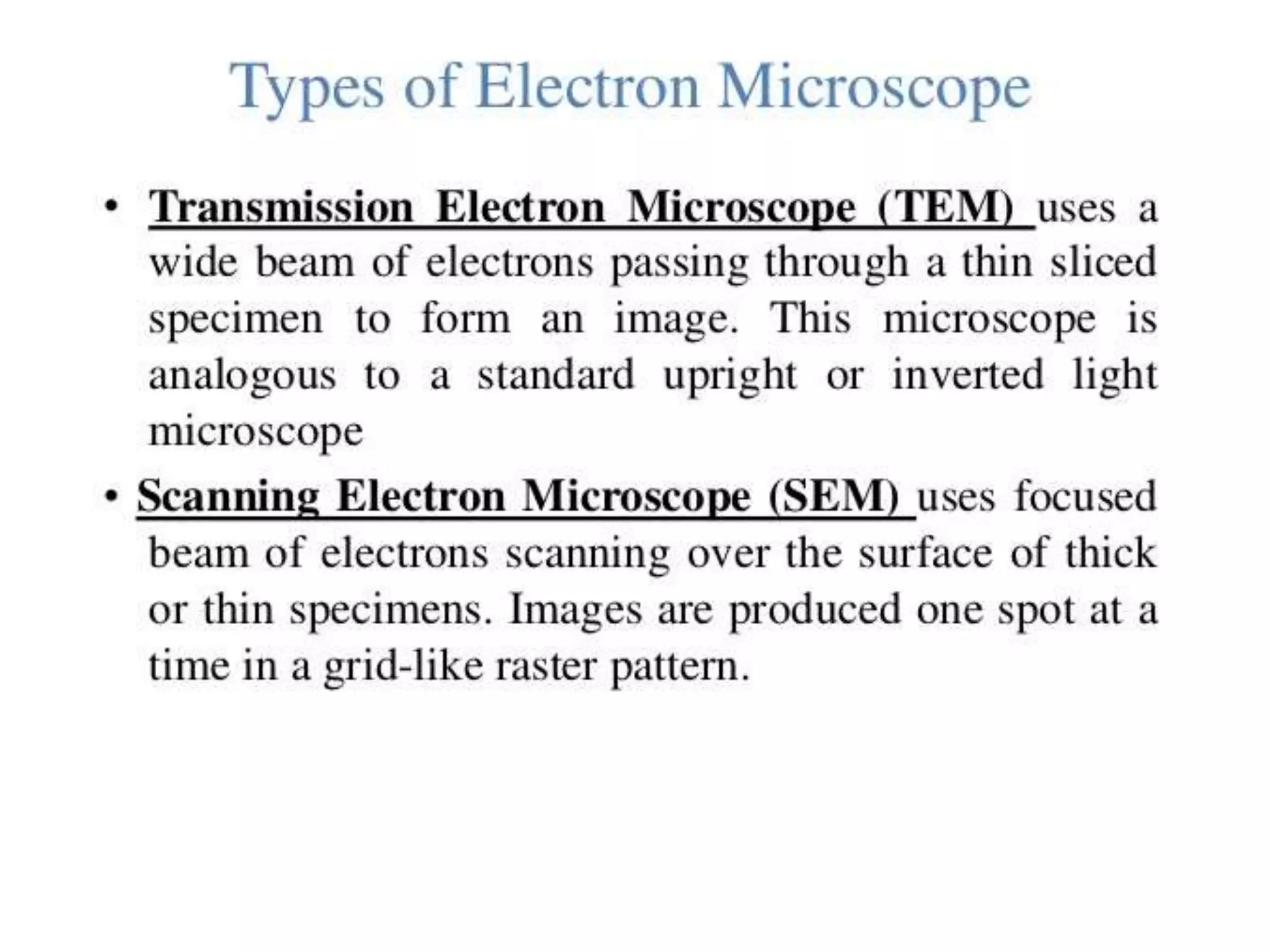Transmission electron microscopy | PPTX