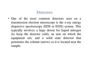 Transmission electron microscopy | PPTX