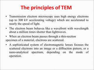 Transmission Electron Microscopy | PPT