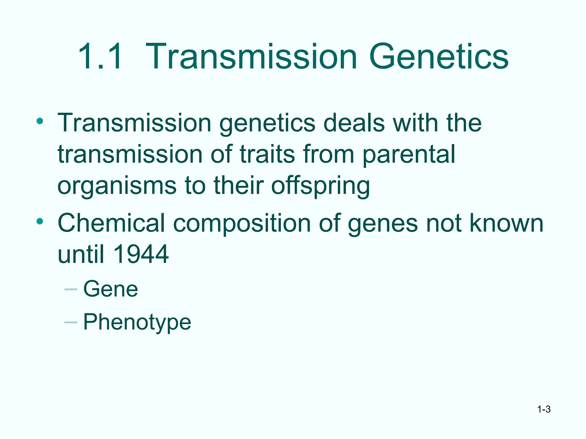 Transmission genetics presentation note.ppt