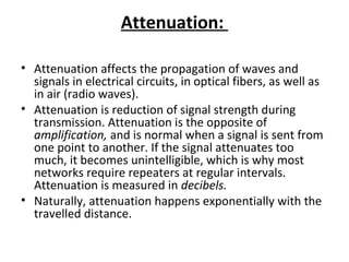Transmission impairments | PPT