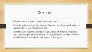 Transmission impairments | PPTX
