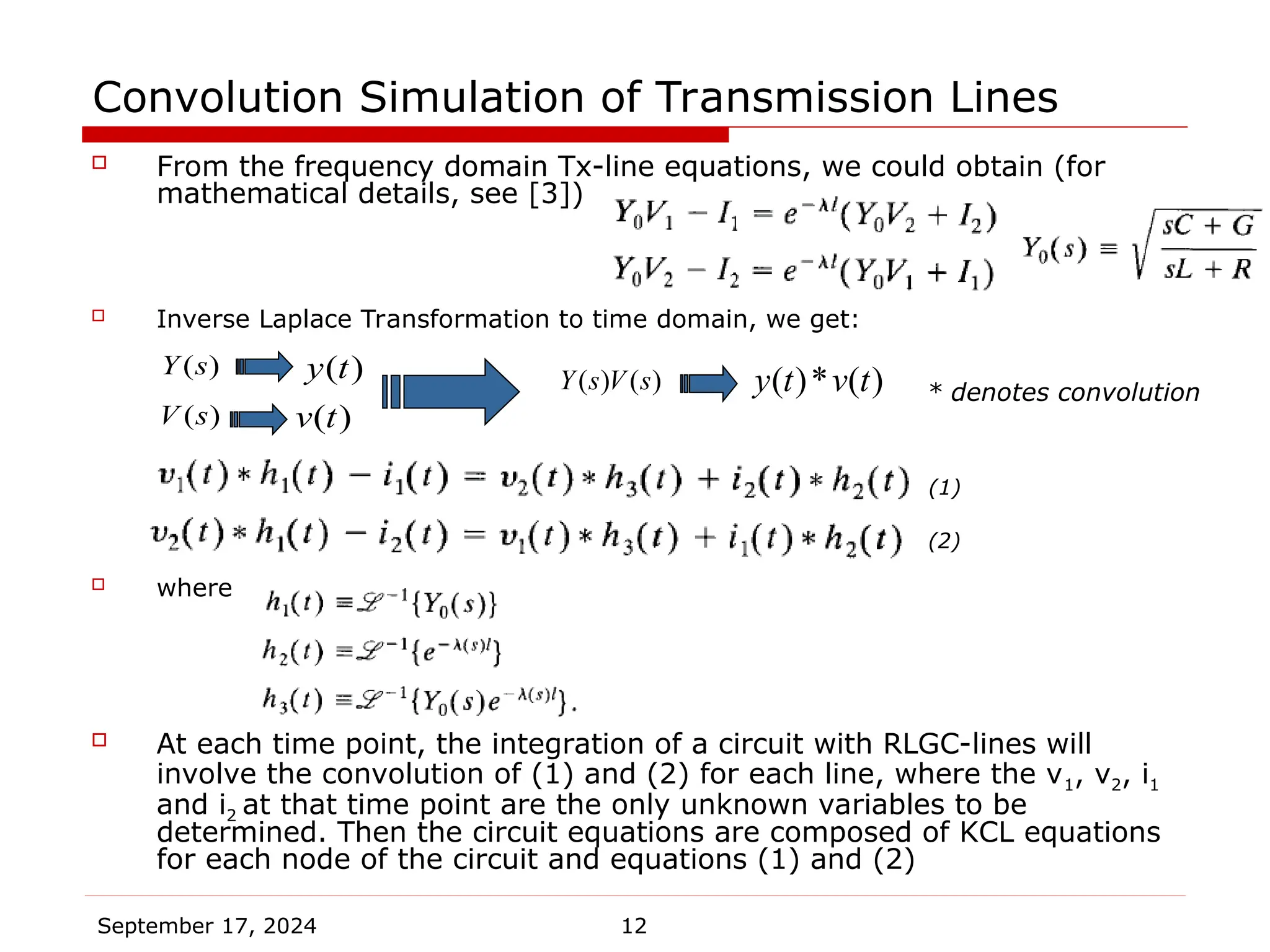 Transmission_line modelling and Analysis.ppt | Physics | Science