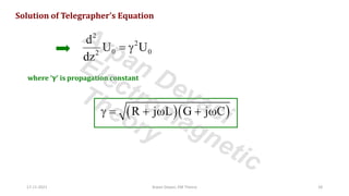 Telegrapher's Equation | PDF