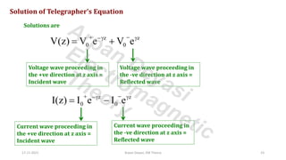 Telegrapher's Equation | PDF