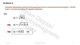Telegrapher's Equation | PDF