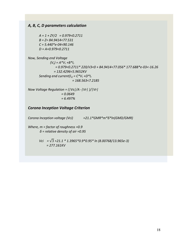 Transmission and distribution line design final | DOCX | Gas and ...