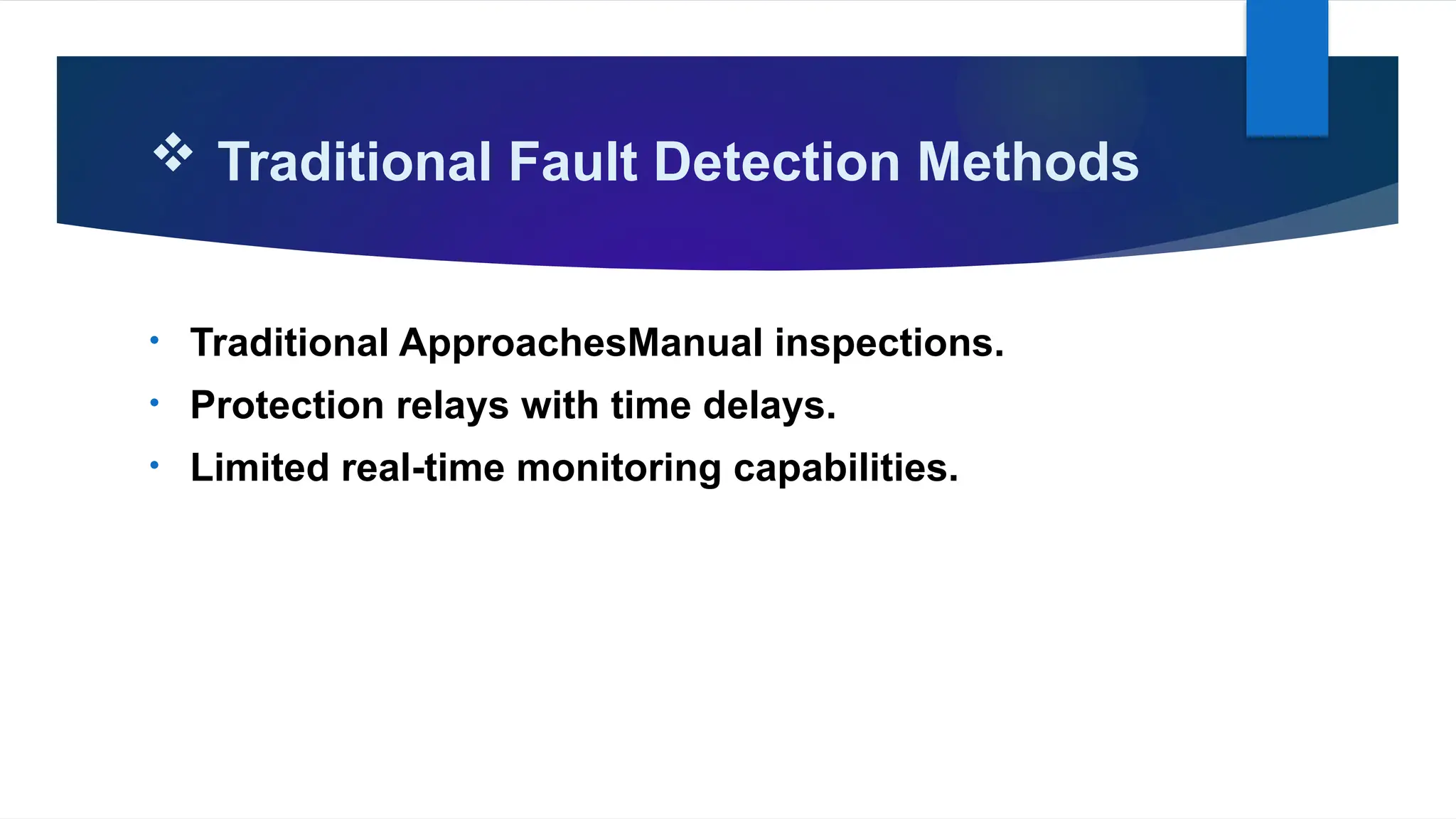 TRANSMISSION LINE Fault detection report | PPTX