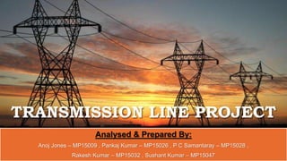 Transmission line Project | PPTX
