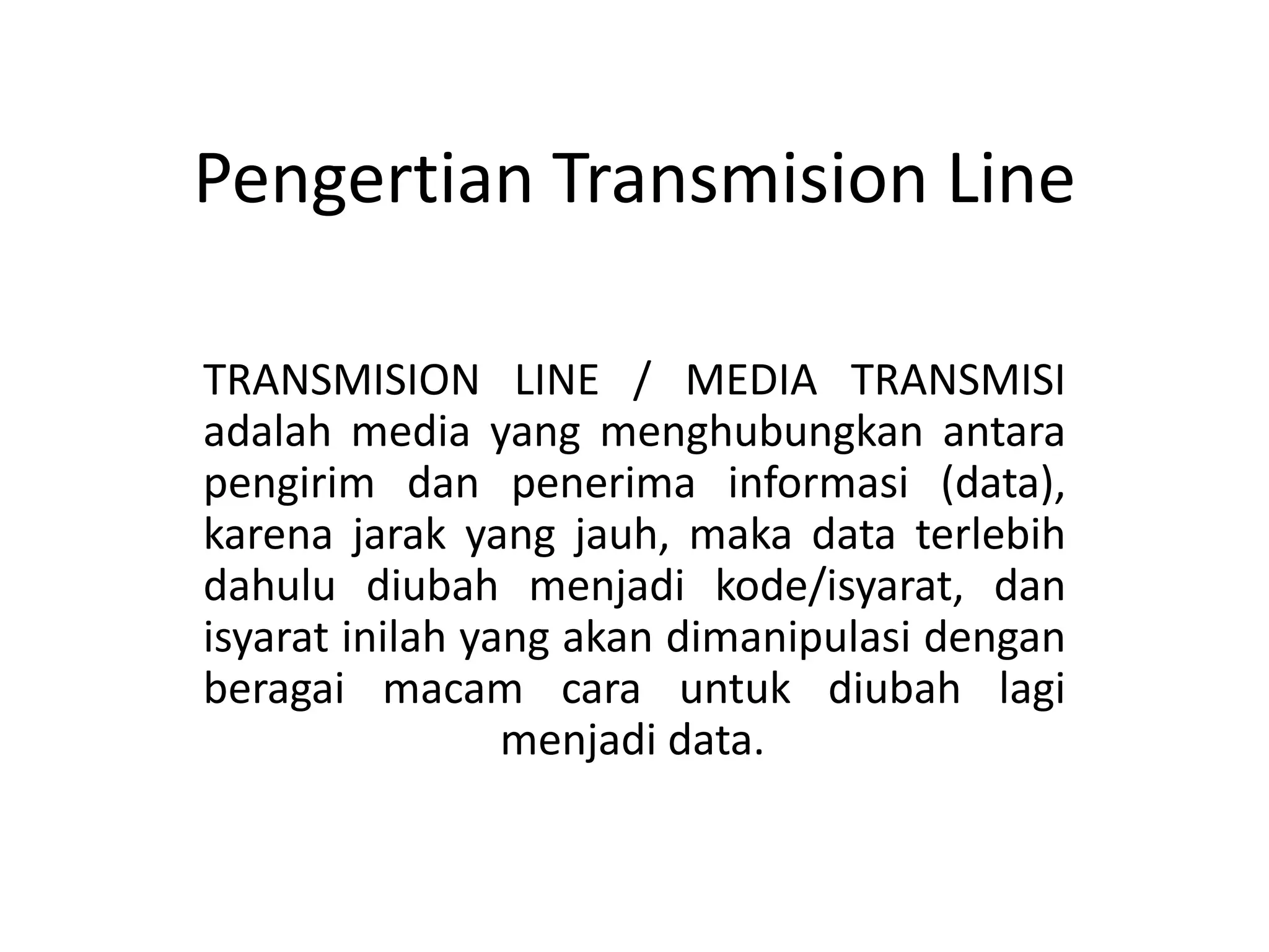 Transmission line waveguide | PPTX