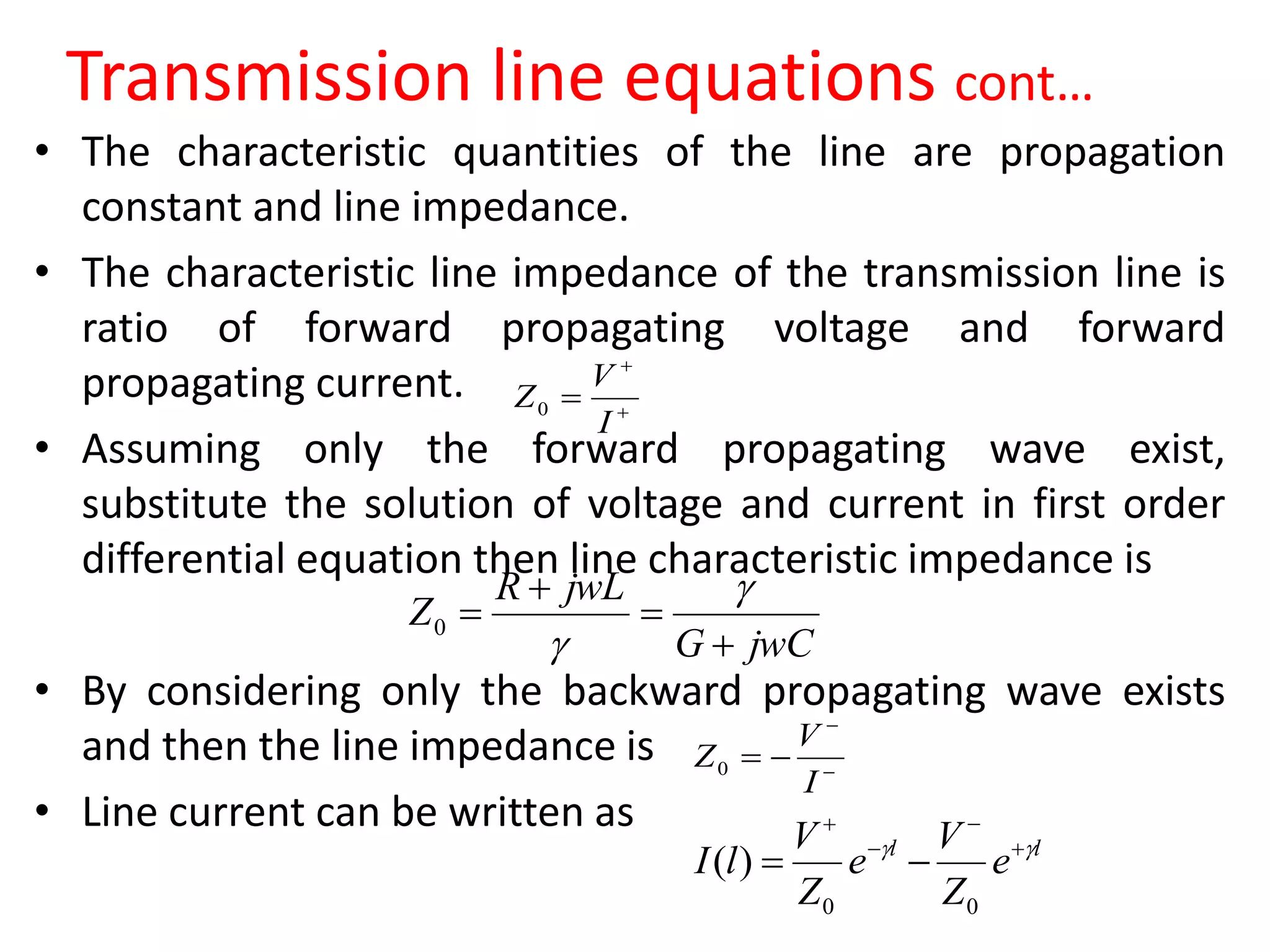 Transmission lines | PPTX