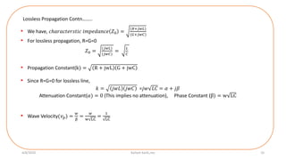 Transmission lines | PPTX