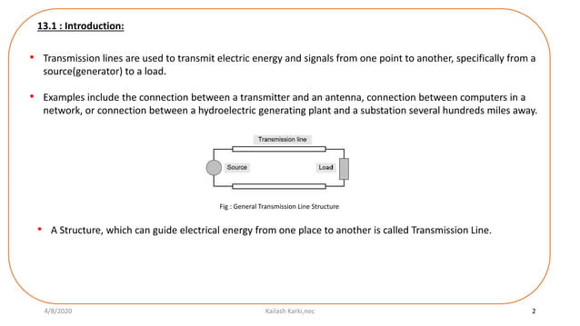 Transmission lines | PPT | Free Download