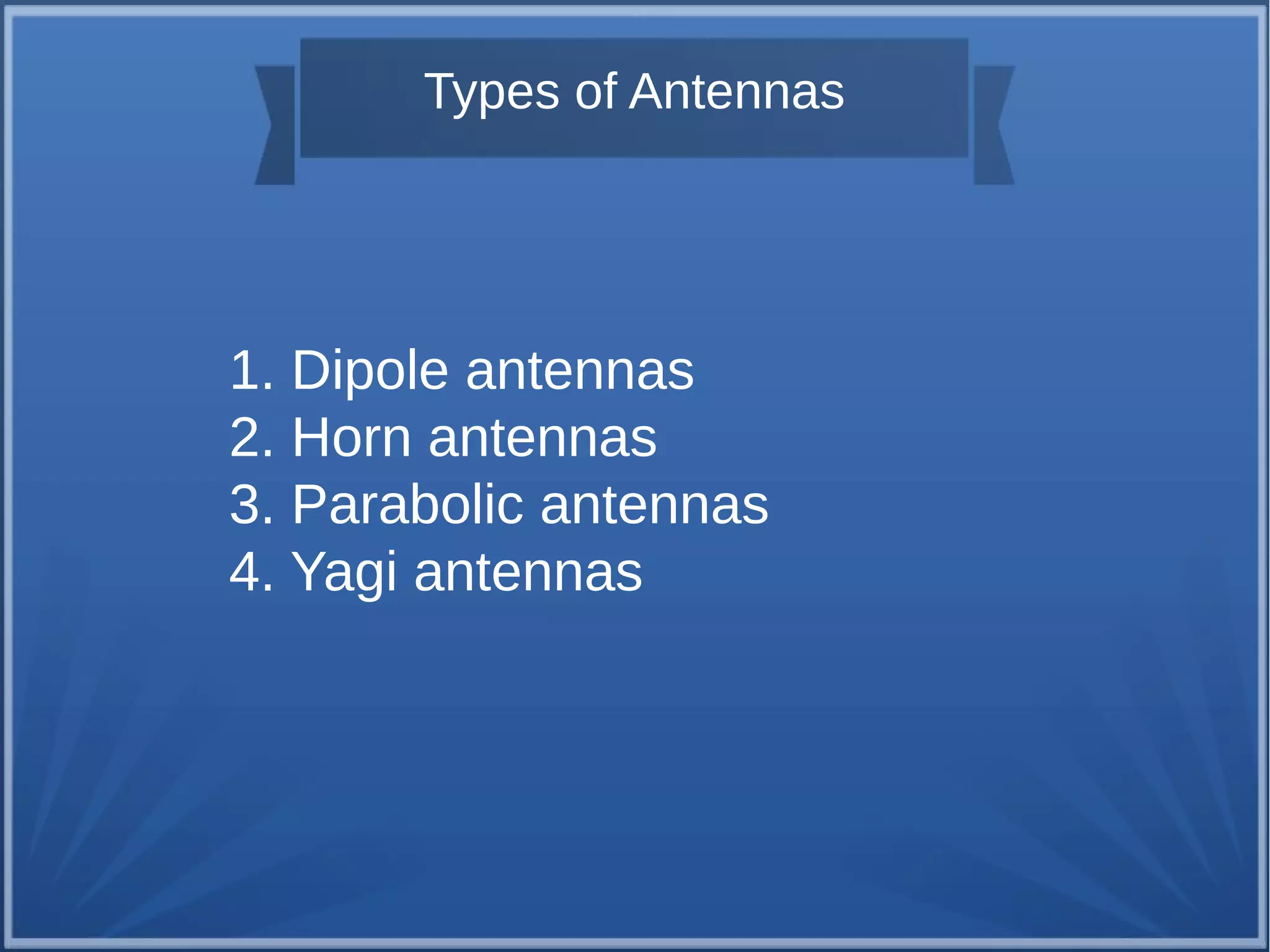 Transmission lines, Waveguide, Antennas | ODP