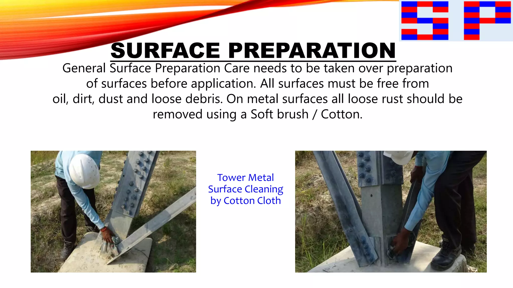 Transmission Line Tower - Leg Protection - Anti Rust Black Bitumen ...
