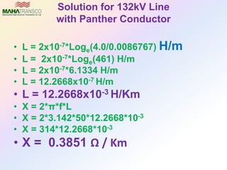 Transmission line zero seq reactance | PPTX