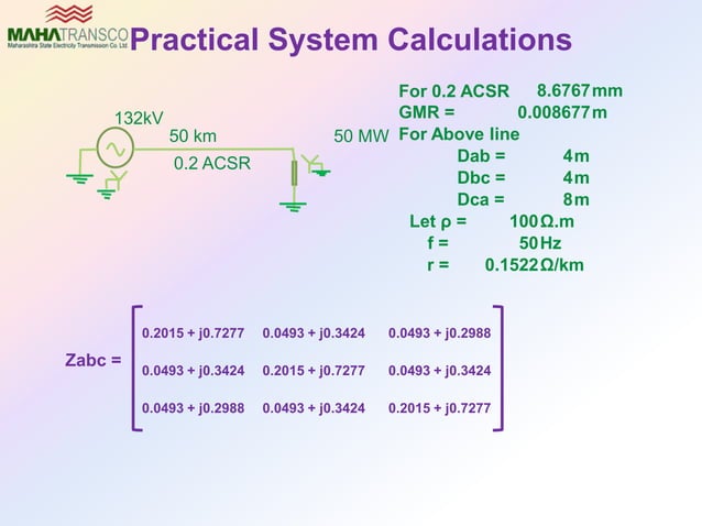 Transmission line zero seq reactance | PPTX