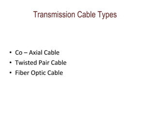 Transmission media | PPT