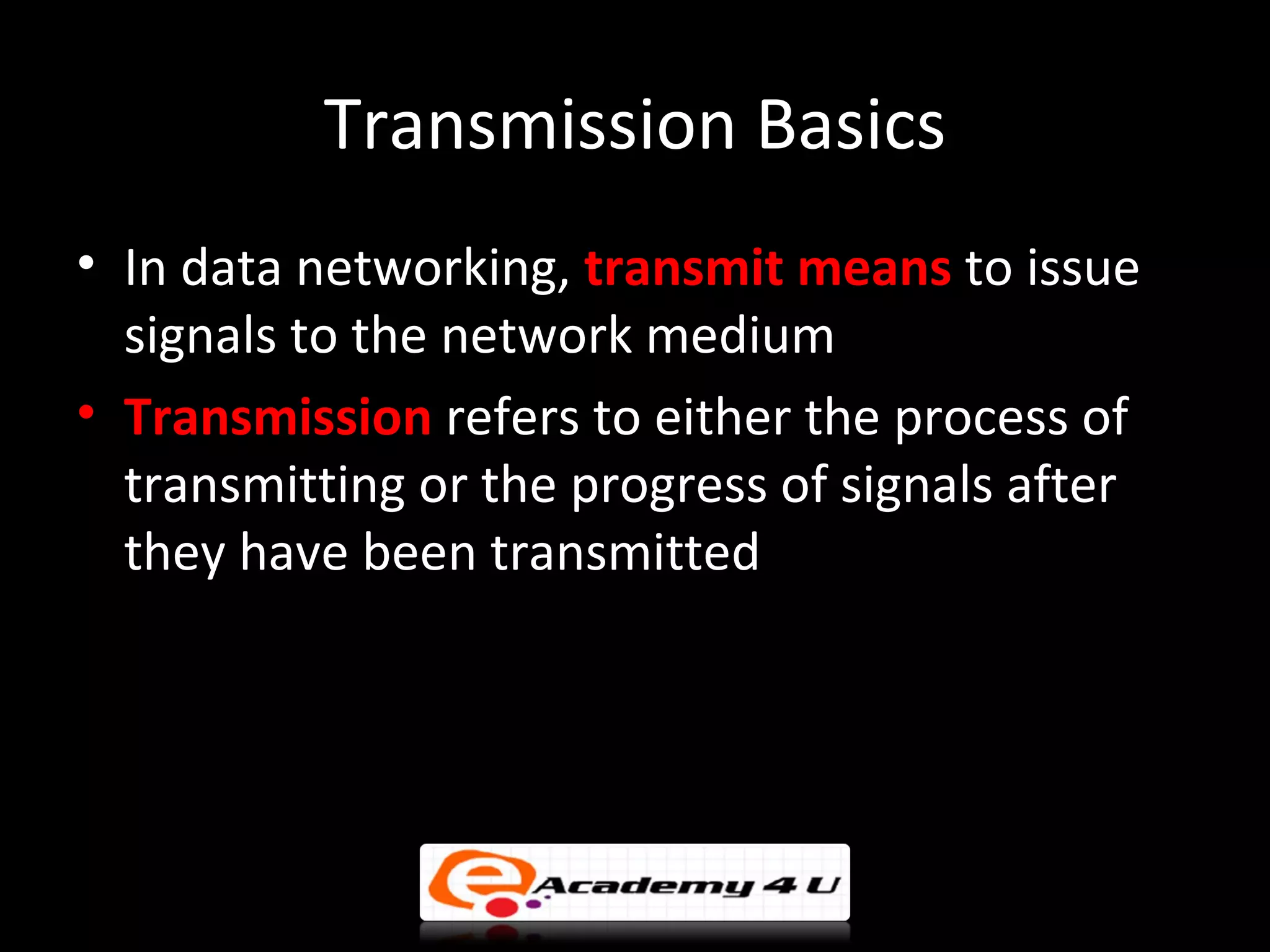 Transmission media | PPT