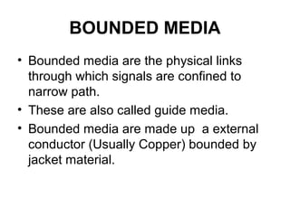 Transmission media | PPT | Computer Networking | Computing