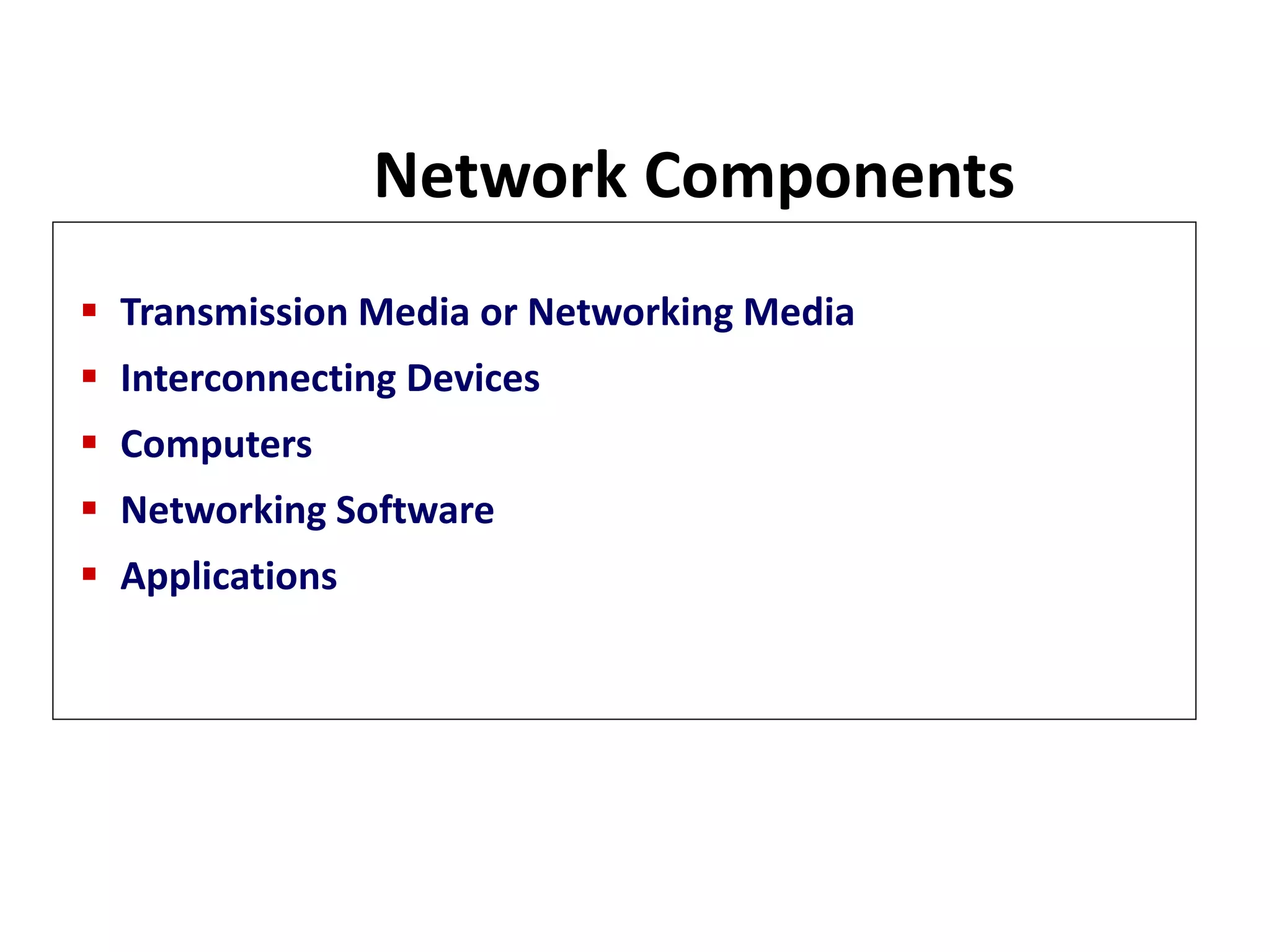 Transmission Media for Networking | PPTX