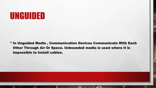 Transmission media | PPT